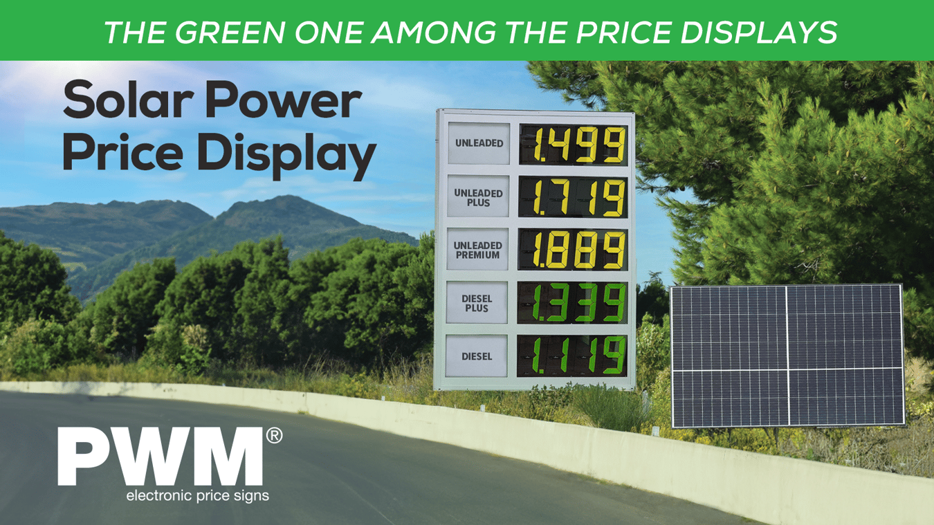 PWM New Solar Power Price Display